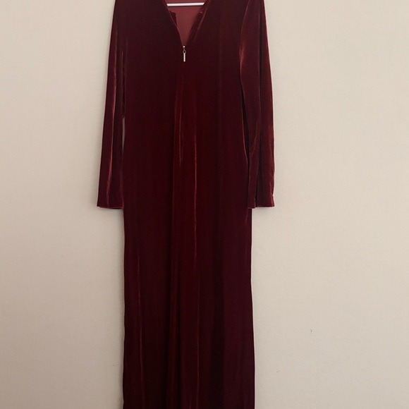 Diamond Tea | Intimates & Sleepwear | Red Velvet Robe Diamond Tea ...